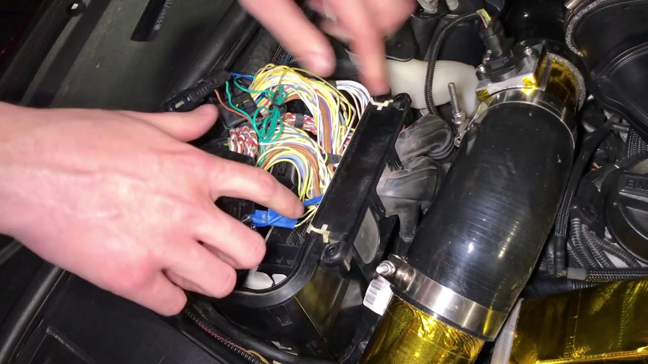 BMW N63 DME/ECU Removal - YouTube
