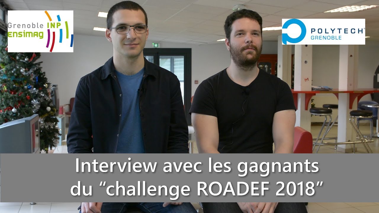 Deux doctorants du G-SCOP remportent le challenge ROADEF 2018 - YouTube