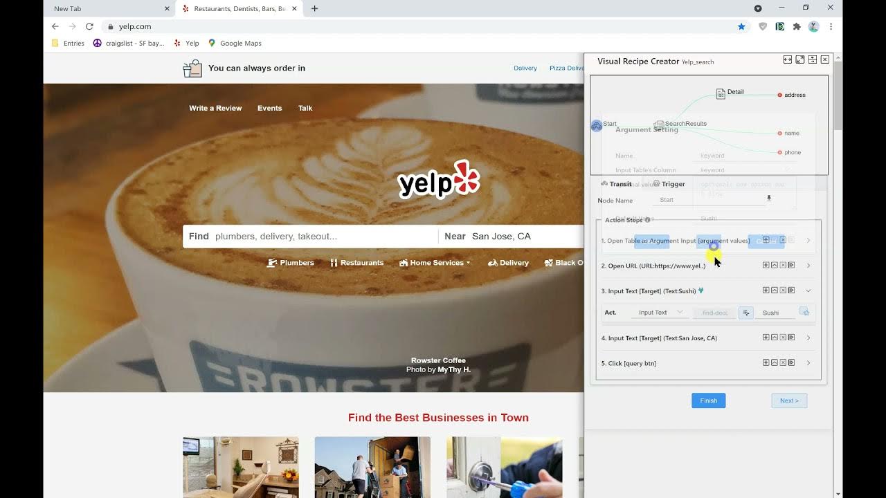 NoCoding Data Scraper - How to upgrade a recipe to accept keywords in batch - YouTube