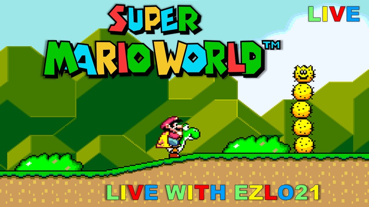 Super Mario World | Live with EZLO21 - YouTube