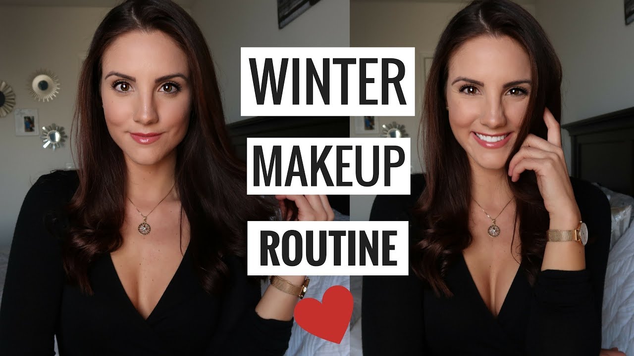 MY EVERY DAY WINTER MAKEUP ROUTINE | Molly J Curley - YouTube