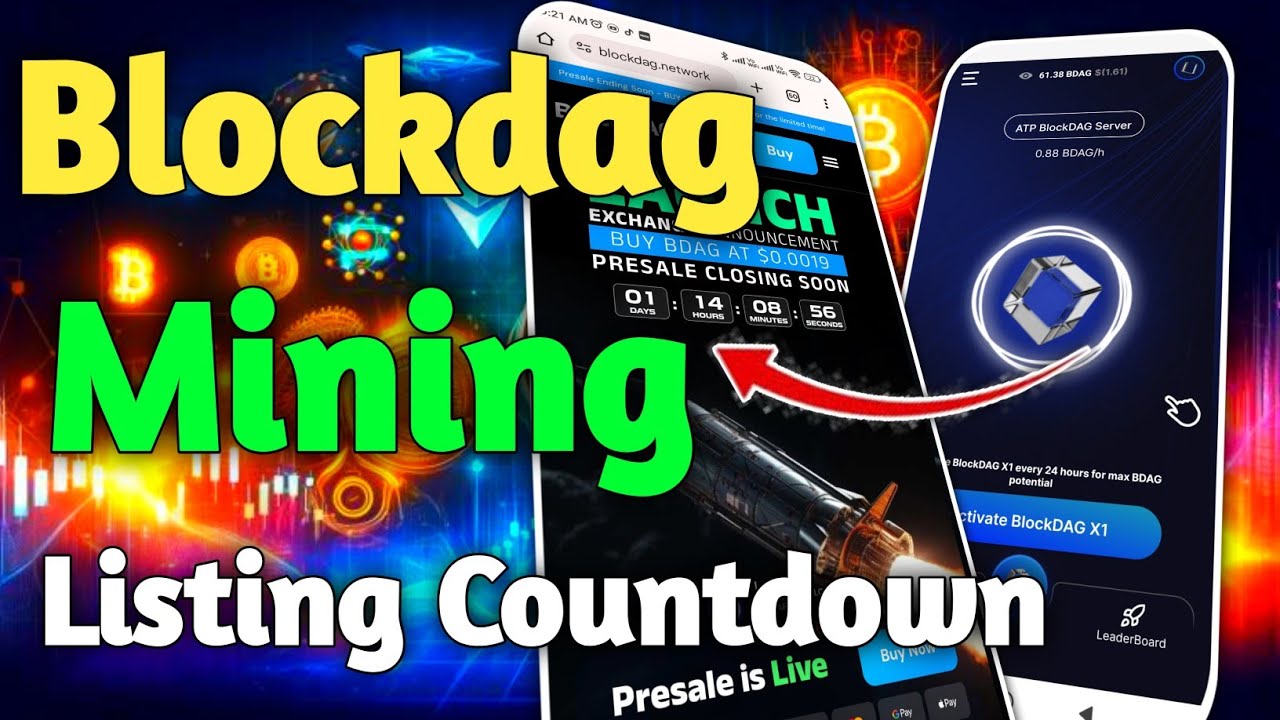 blockdag mining app tokan listing , blockdag mining kaise kare ...
