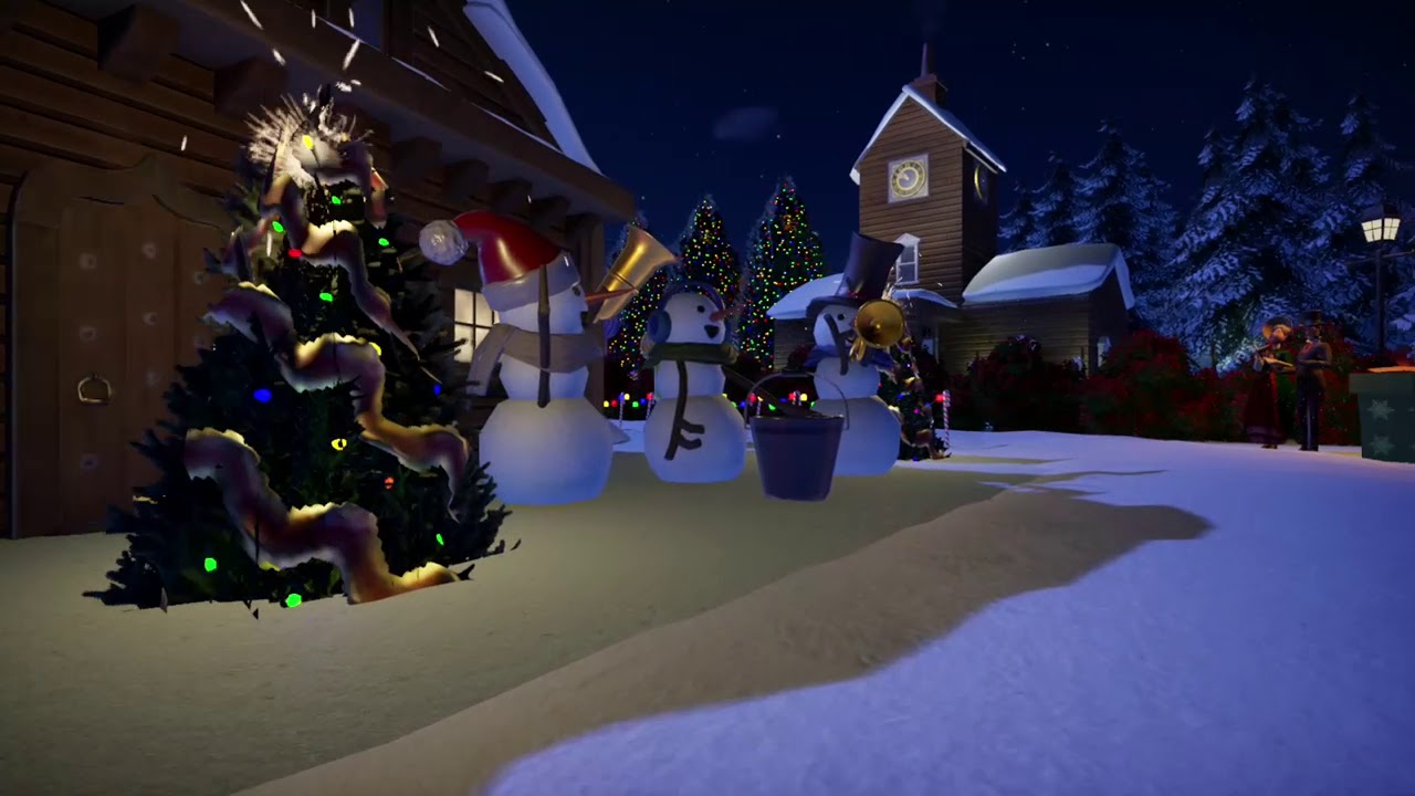 Santa and Friends Sleigh Ride (XBox) Planet Coaster - YouTube