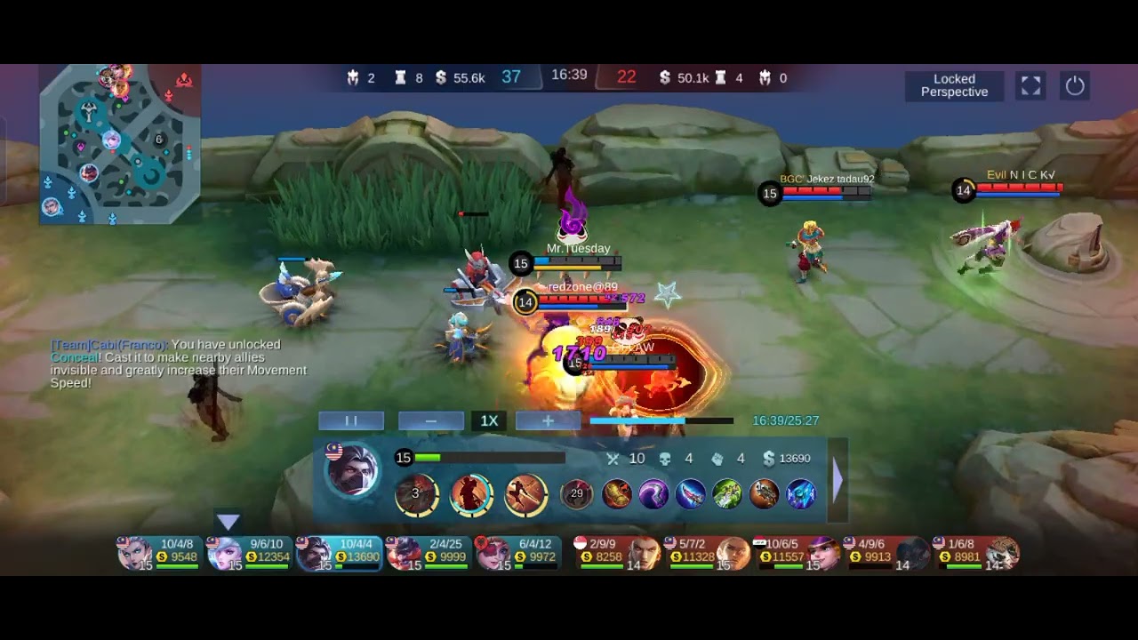 Late game elok potong creeps MLBB 2022 haya oren je - YouTube