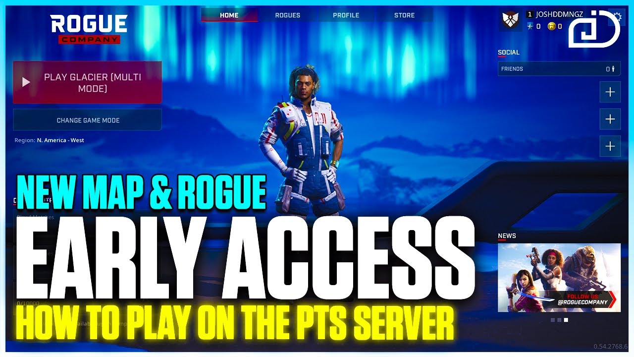 How To Play On The Public Test Server - Access To New Rogue Sigrid ...