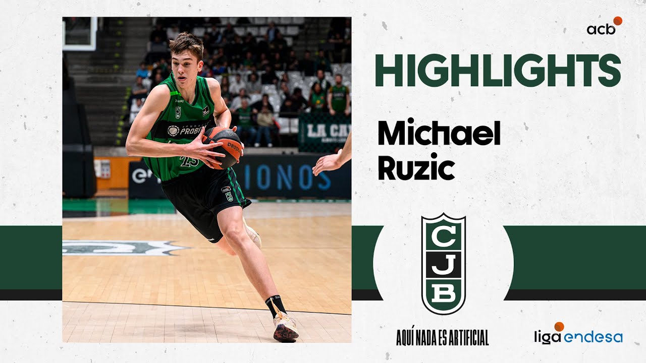 MICHAEL RUZIC, juventud y descaro al poder | Liga Endesa 2023-24 - YouTube