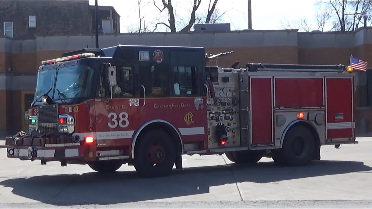 Chicago Fire Department Engine 38 Responding - YouTube
