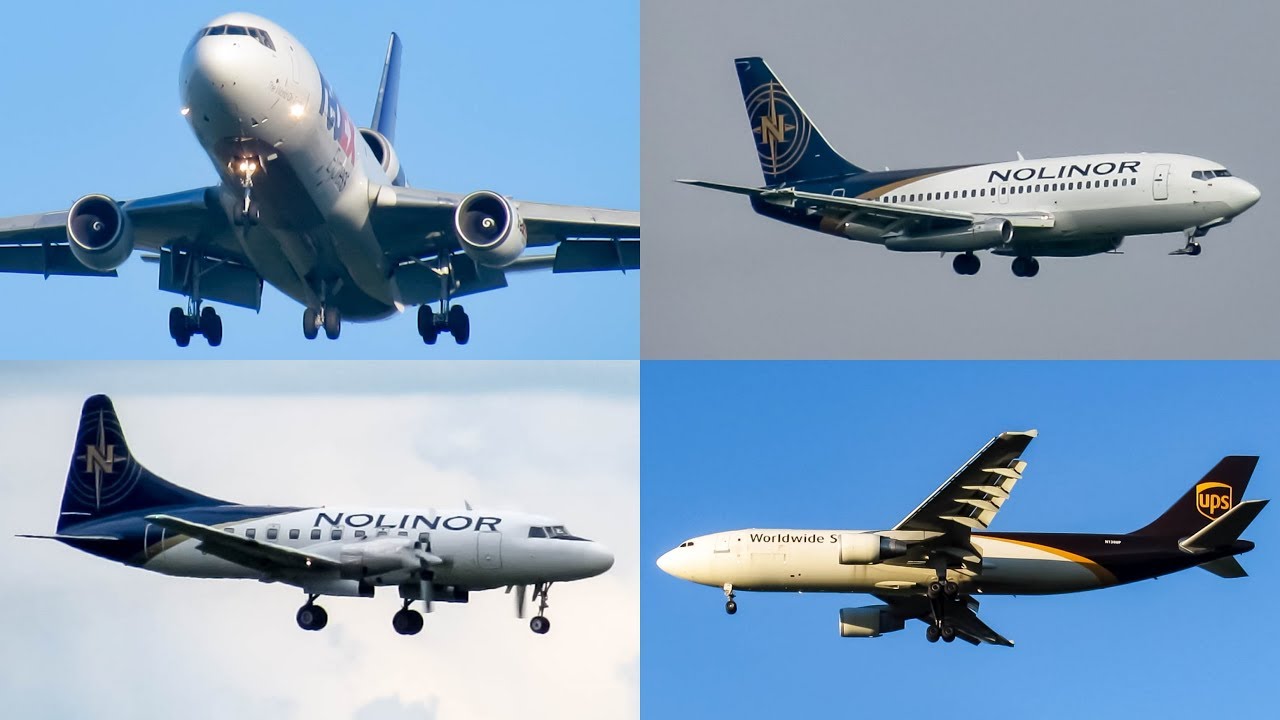 Classic Aircraft in Action at Montreal-Mirabel Airport (YMX,CYMX) - YouTube