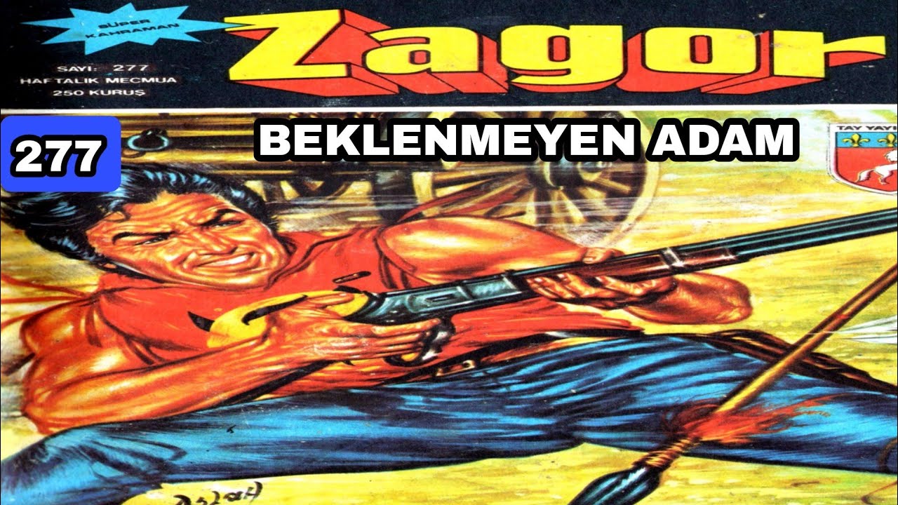 ZAGOR Tay 277 Beklenmeyen Adam - YouTube