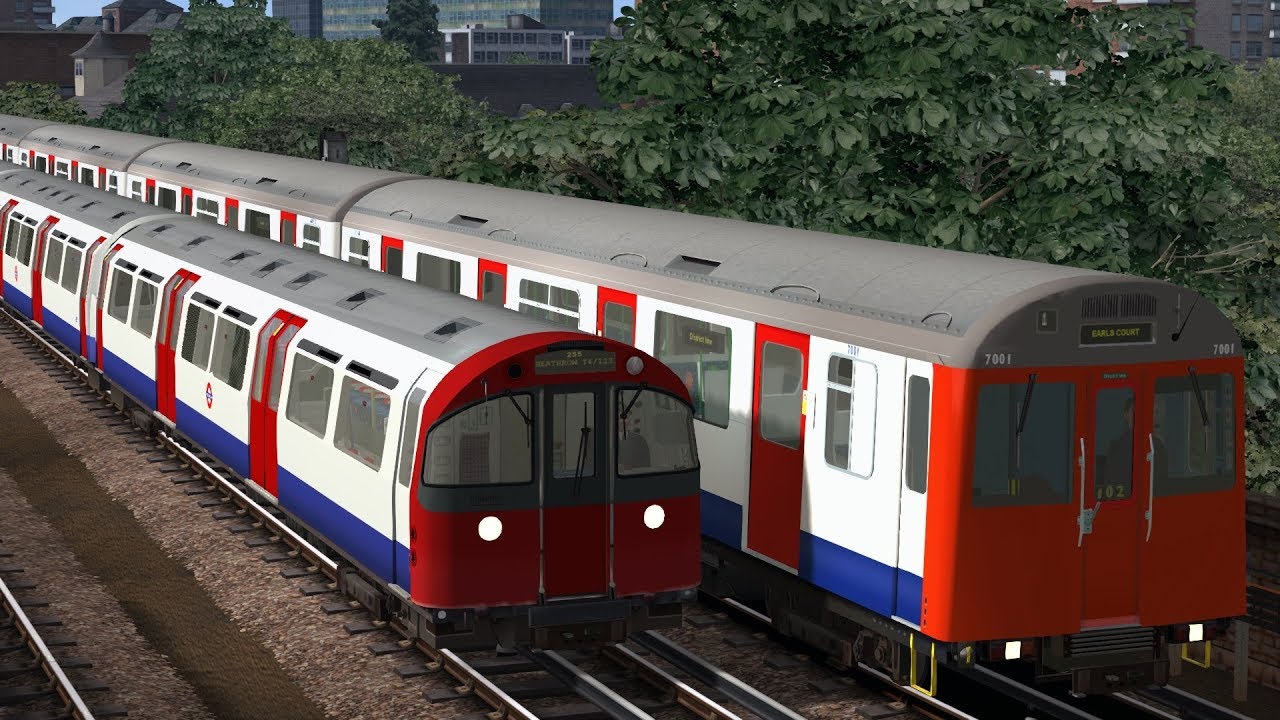 Train Simulator 2018 D78 Stock District Line Ealing Common Depot to ...