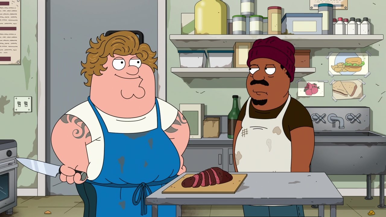 Family Guy - All the quick edits and loud music - YouTube