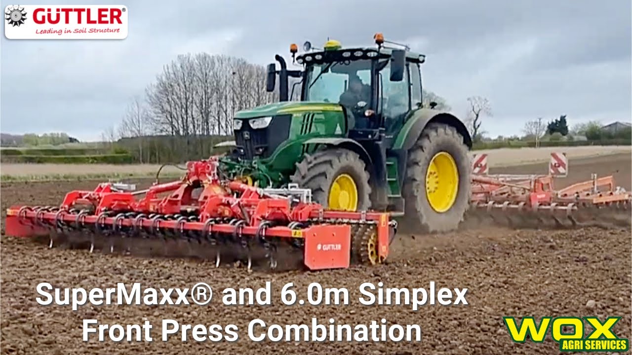 SuperMaxx® and 6.0m Simplex Front Press Combination | Wox Agri Services ...