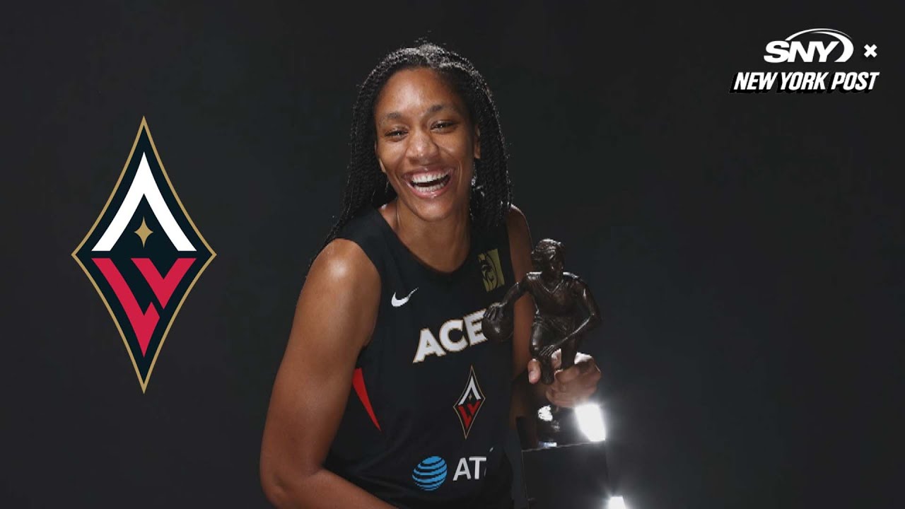 WNBA star A'ja Wilson discusses her accomplishments and looks ahead to ...