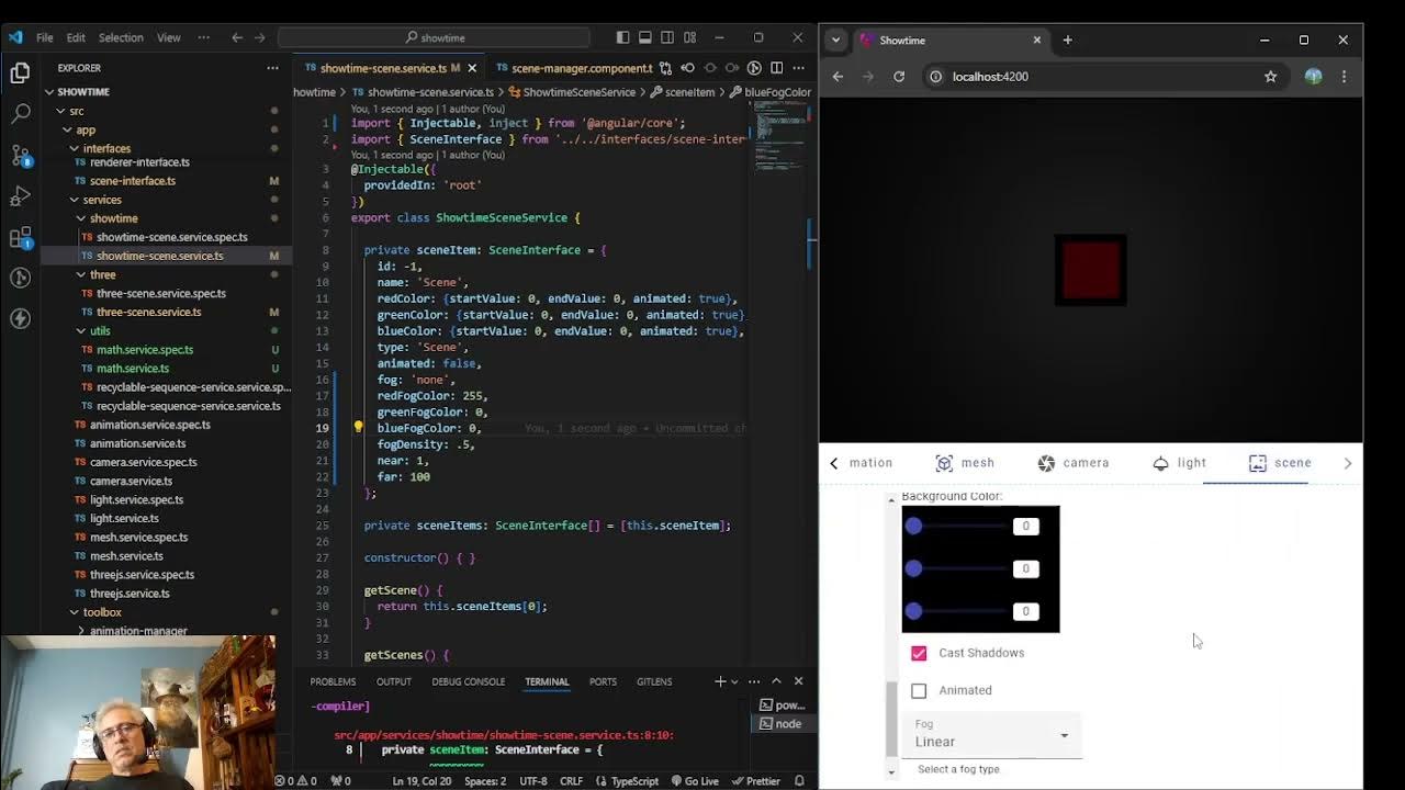 Angular/ThreeJS - Video 244 First Fog Implementation - YouTube