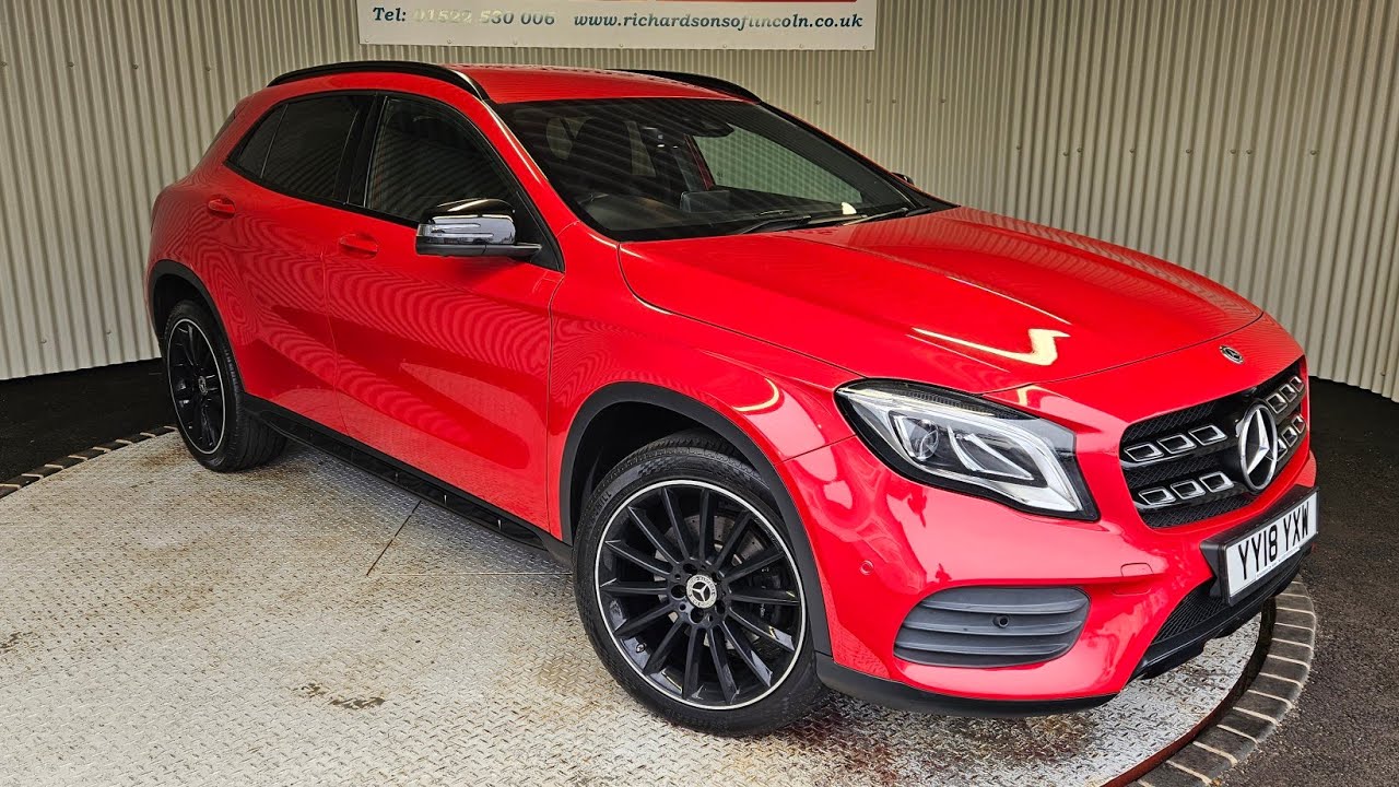 Mercedes gla 220 AMG line - YouTube