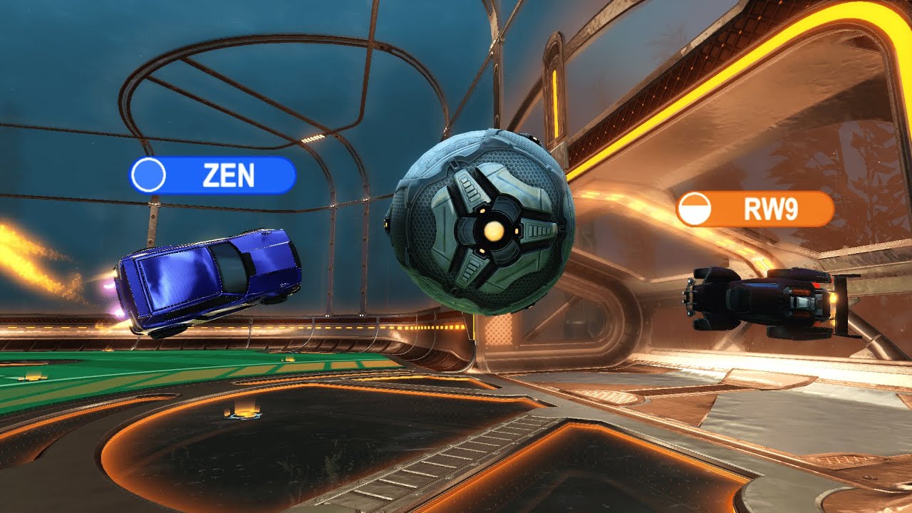 Zen and RW9 CLASH in Ranked 2v2 - Rocket League Replays #1 - YouTube