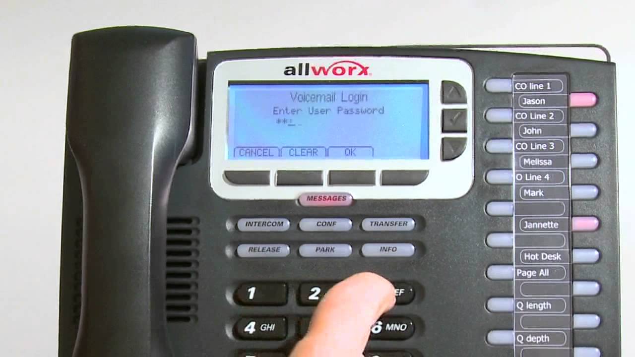 Allworx Telephone Overview - YouTube