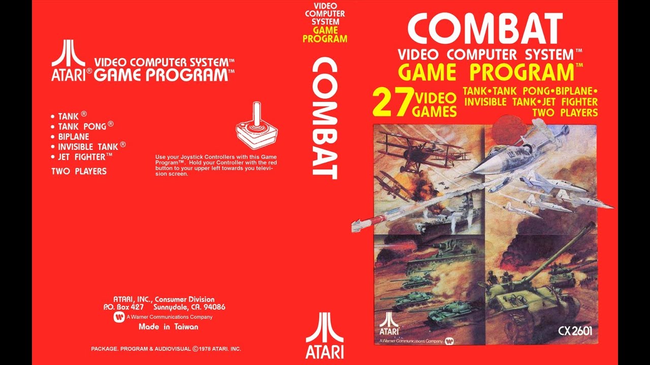 Atari 2600 in 10 minutes: Combat (1977) - YouTube