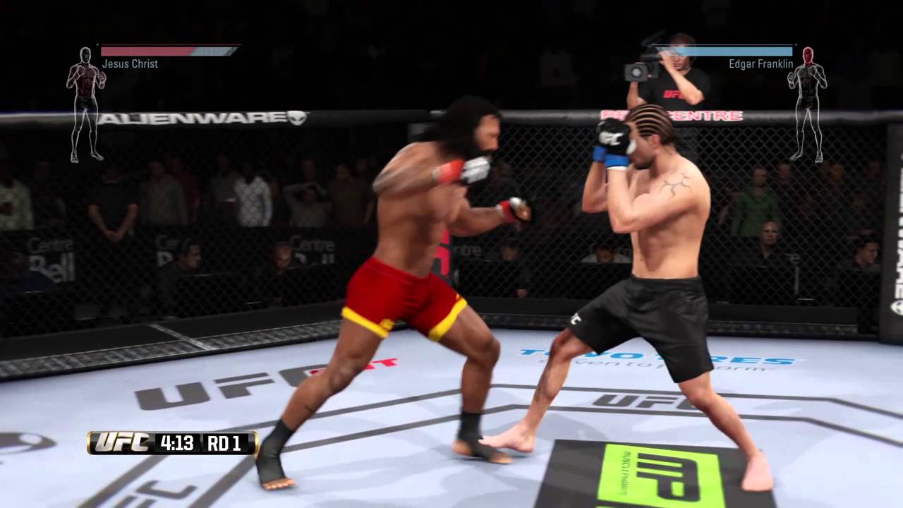 EA SPORTS™ UFC® The Second Coming Jesus Christ title defense - YouTube
