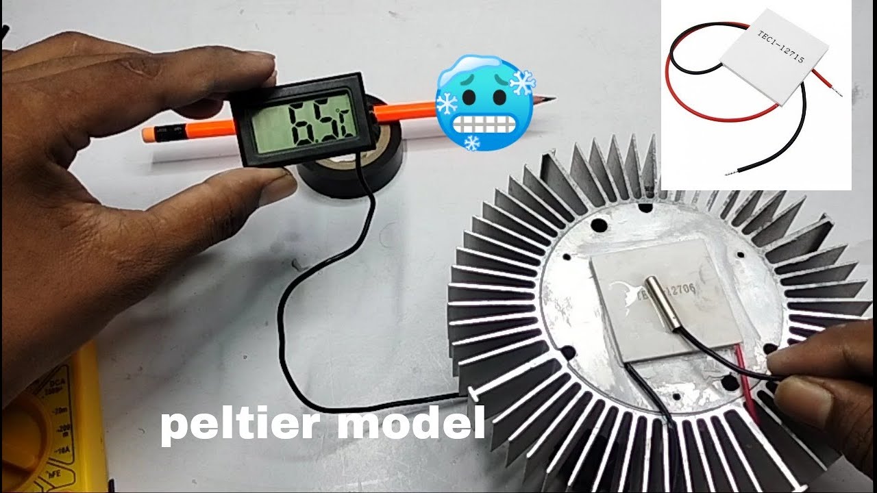sagor experiment | peltier model | how to use peltier model | peltier ...