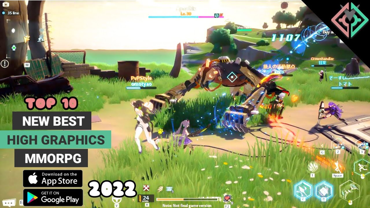 Top 10 MMORPG for Android&IOS | Best High Graphics MMORPG Mobile 2022 ...