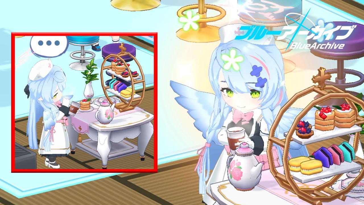 [Blue Archive] What exactly did Mine do in the cafe? - YouTube