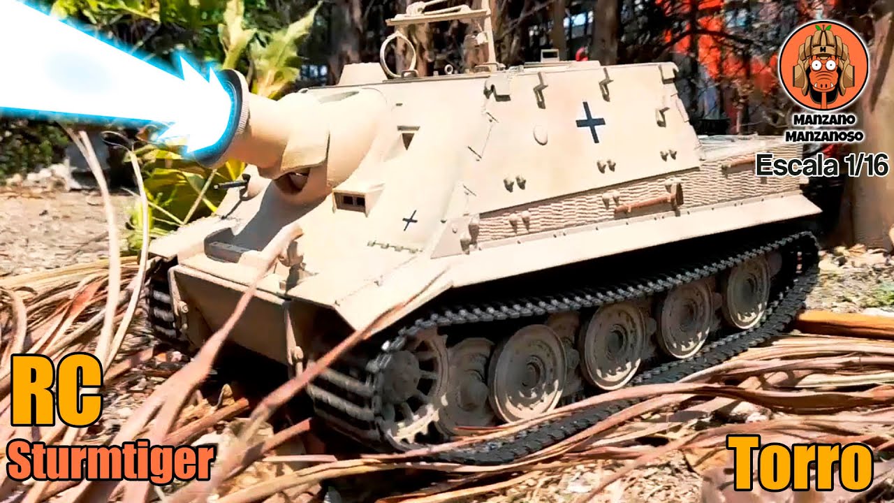 Sturmtiger RC: Torro 1/16 (Unboxing) Parte-2 - YouTube