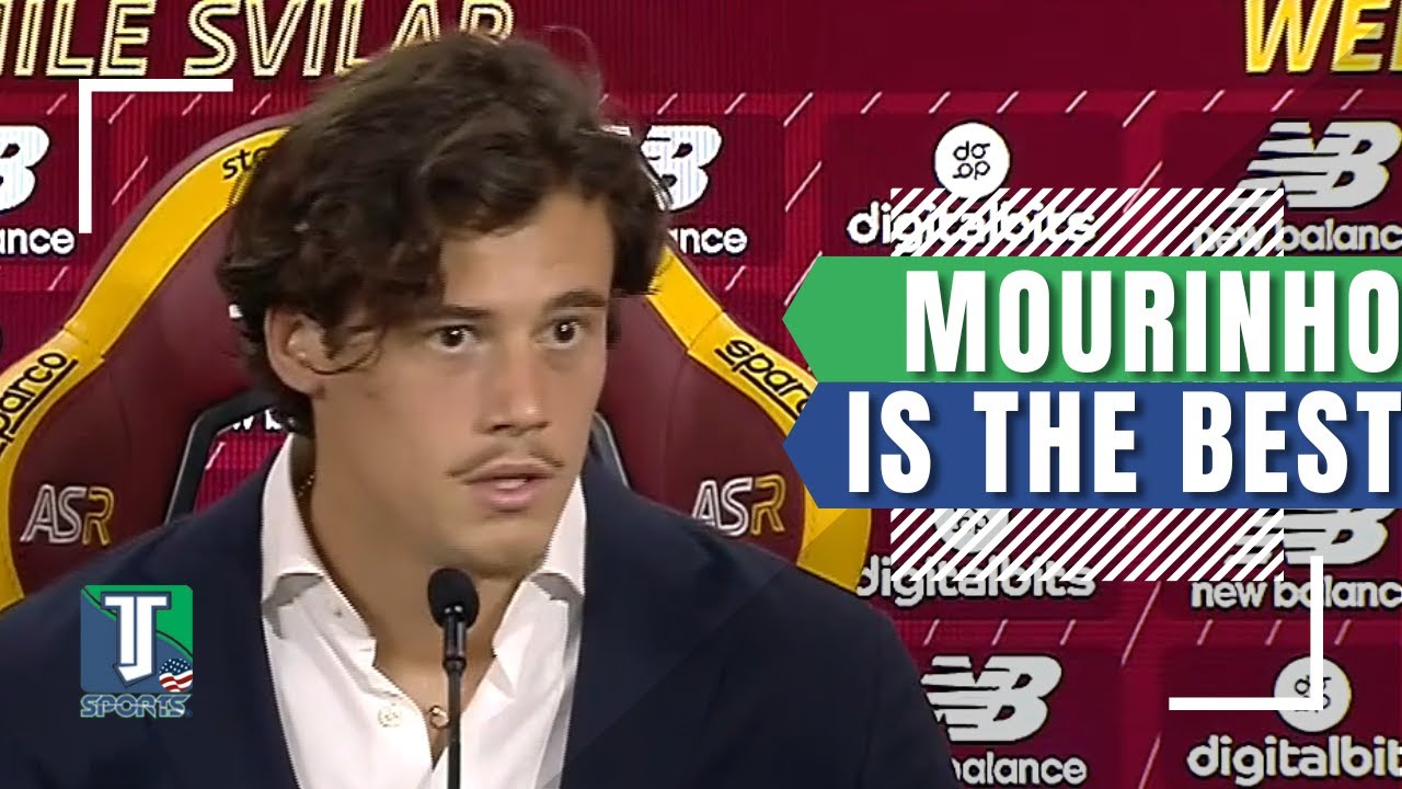 Mike Svilar FIRST WORDS with AS Roma were to PRAISE Jose Mourinho - YouTube