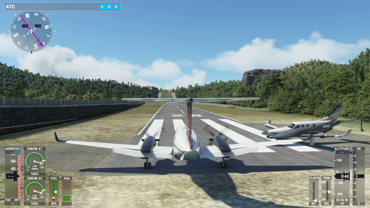 Crash Take off Microsoft Flight Simulator 2020 - YouTube