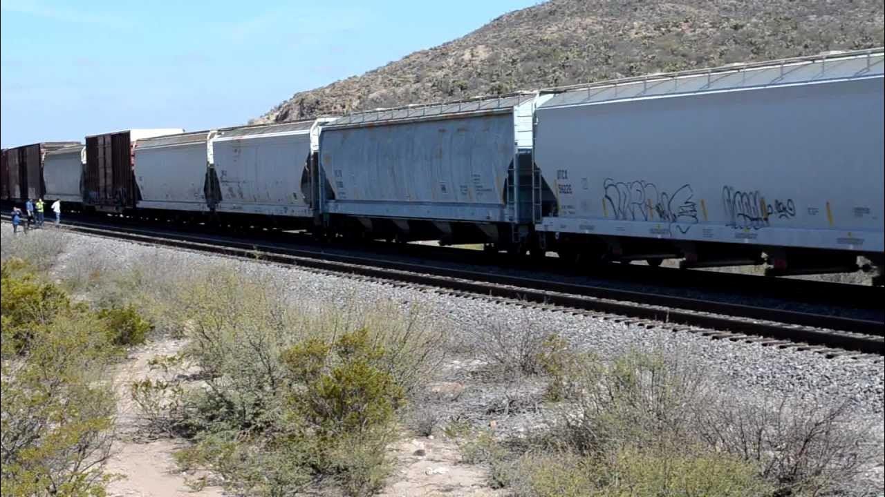 KCSM 4507 y 4567 Mancuerna de AC4400CW en Bocas, San Luis Potosi. México. NOAS_5 - YouTube