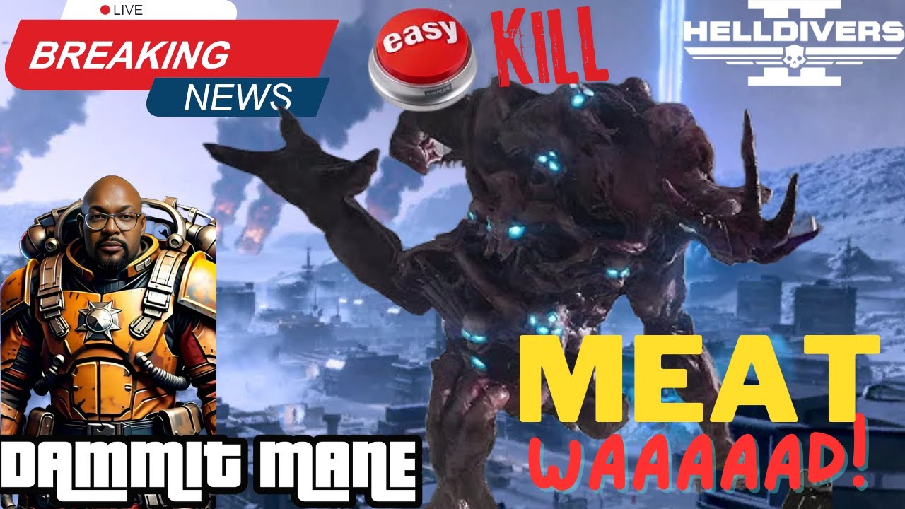 🍖🍗MEAT WAAAD GETS CHEWED UP 👾🎯🔫 SUBSCRIBER BUILD TRIALS | HELLDIVERS 2 ...