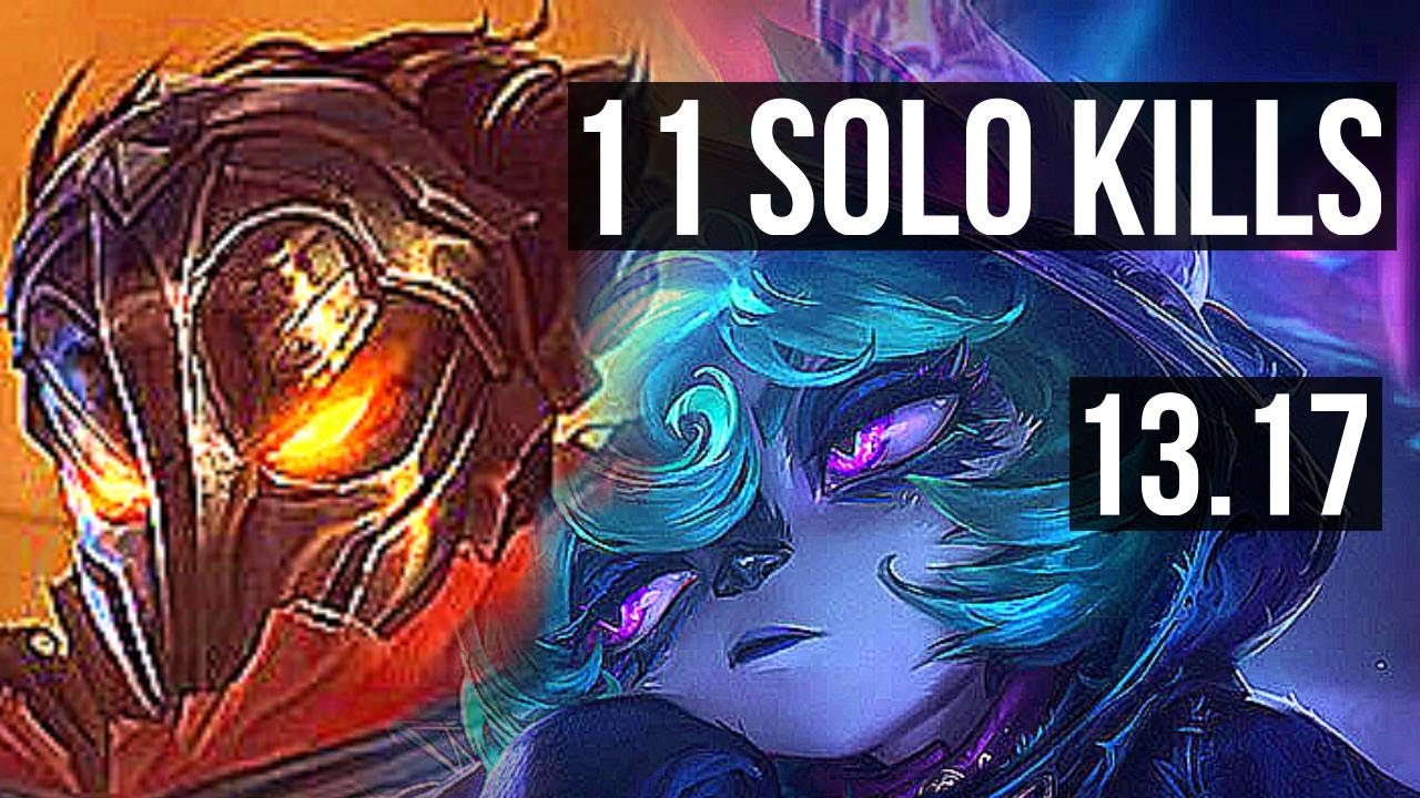 VIKTOR vs VEX (MID) | 11 solo kills, Legendary, 16/3/3, 400+ games ...