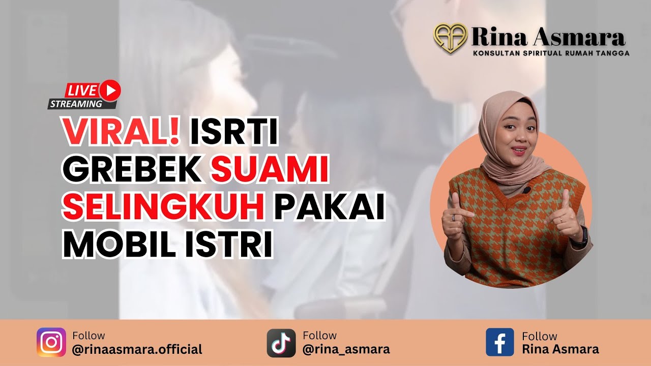 VIRAL! Isrti Grebek Suami Selingkuh Pakai Mobil Istri - YouTube