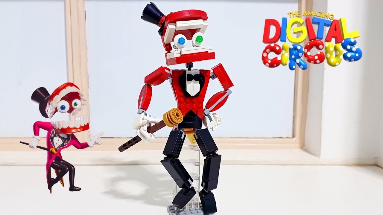 O Caine da série o Incrível Circo Digital, de lego 🎪. - YouTube