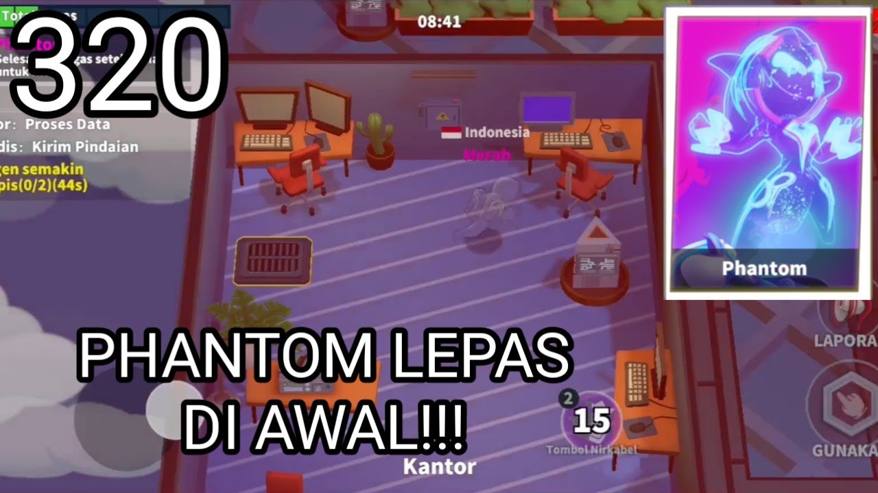 PHANTOM LEPAS DI AWAL!!! - Super Sus | Role : Phantom (Indonesian ...