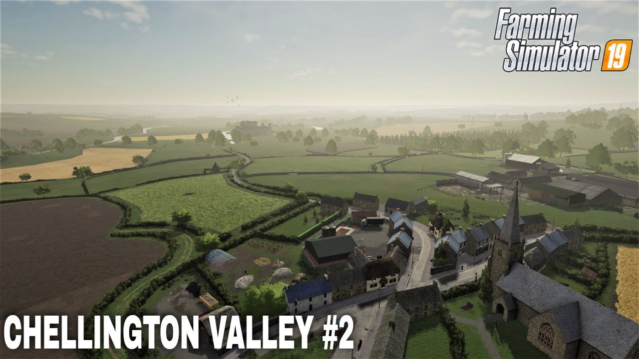 Baling, plowing, sowing in 5 new fields FS19 Chellington Valley ...