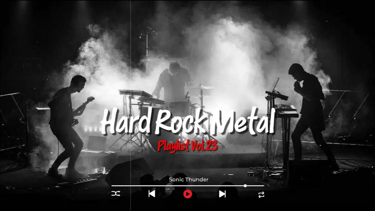 Hard Rock Music Playlist to Boost Energy Vol.23 ⚡️ [ Powerful Hard Rock ...