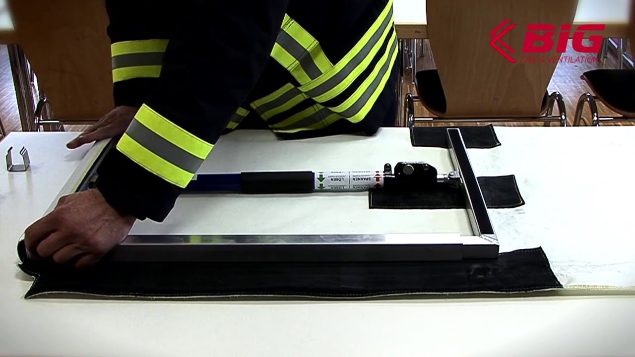 Portable Smoke Blocker - Replacing the Fabric - YouTube