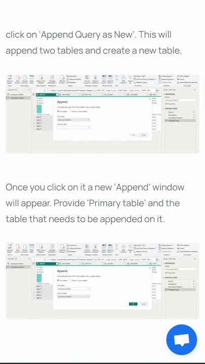 How To Use Append Queries Feature In Power BI - YouTube