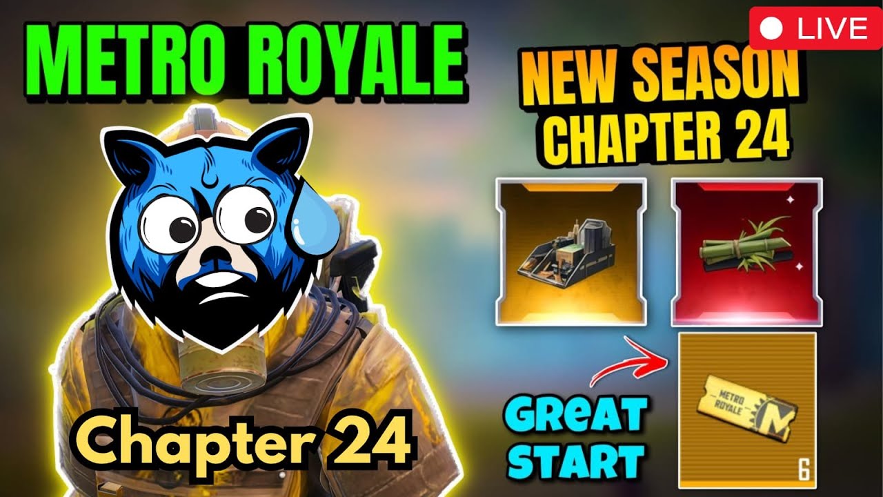 METRO ROYALE CHAPTER 24 LIVE| METRO CREATOR CLUB | METRO ROYALE LIVE ...