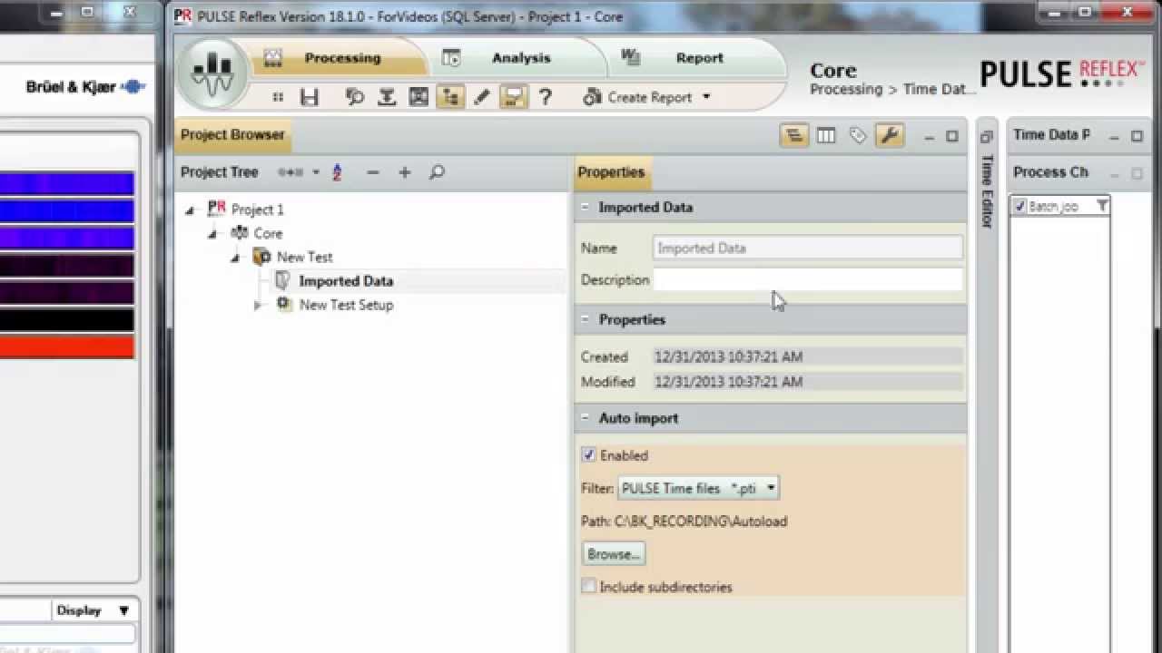 PULSE Reflex Core – Automated importing and analysis – Brüel & Kjær - YouTube