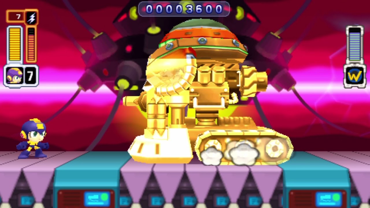 Megaman Powered Up New Style Wily Machine 1 - YouTube
