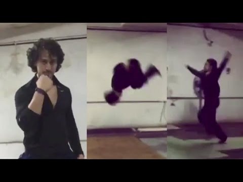 Tiger Shroff Real Life STUNT Training Video For A Flying Jatt - YouTube