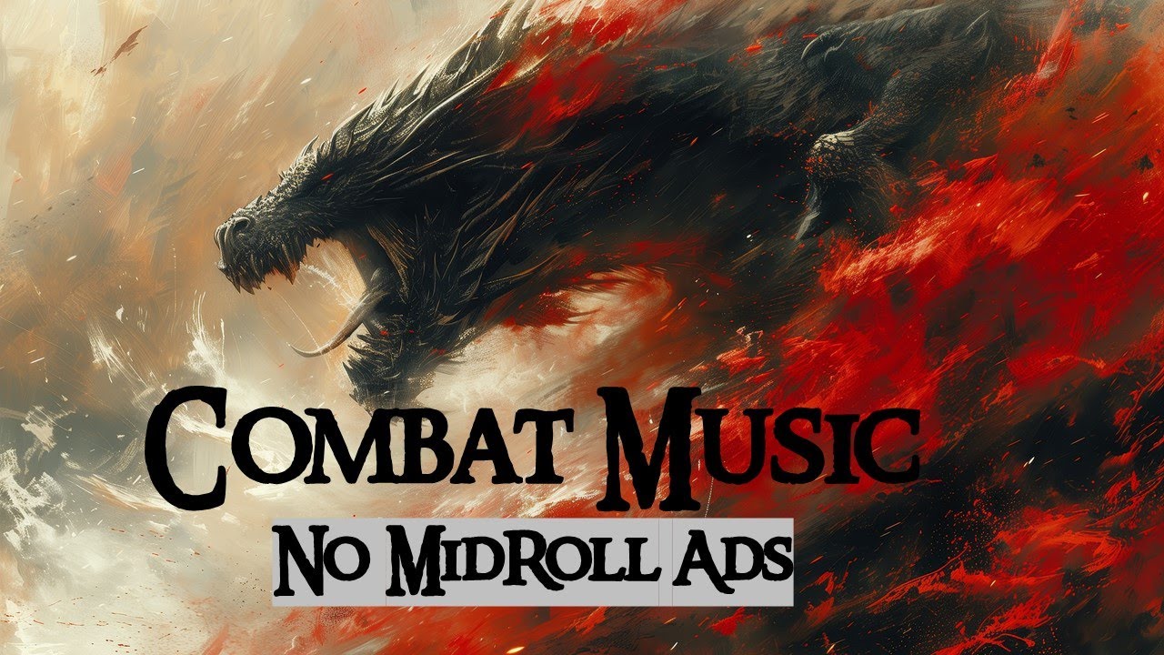 ⚔ 1 hour of COMBAT Music for D&D | 🎵 No mid-roll ads Combat Music DnD ...