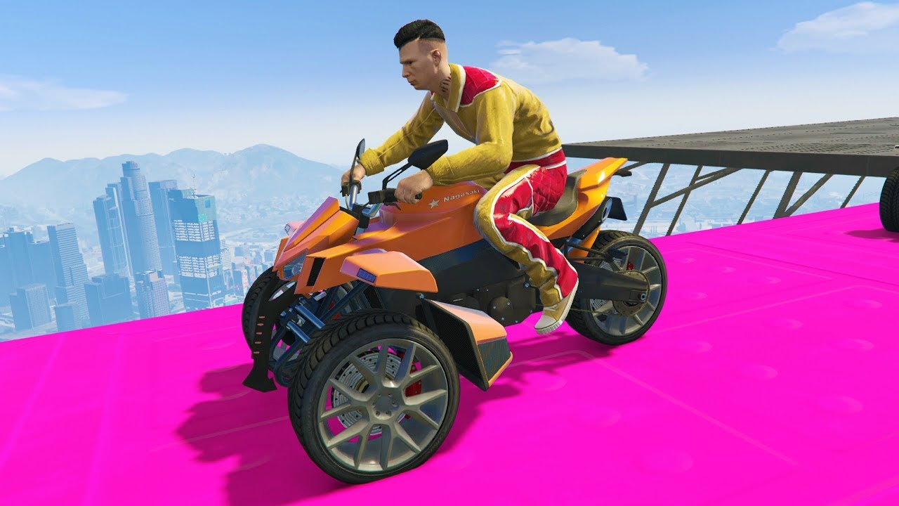 PRIMERA CARRERA CON LA *STRYDER* - GTA V ONLINE - GTA 5 ONLINE - YouTube