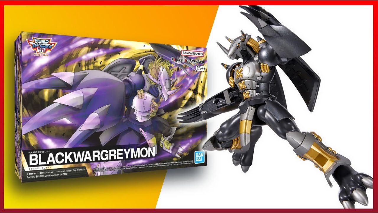 Figure-rise Standard BlackWarGreymon / Digimon Adventure 02 [UPDATE ...