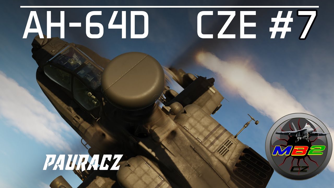 CZ DCS AH-64D Apache - ASE CMWS Protiopatření, Reset Trim, RALT - YouTube