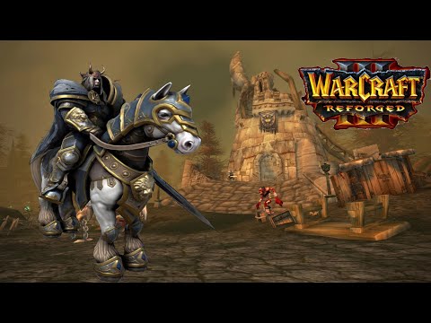 Warcraft III Reforged | Fallen King Arthas Skin Gameplay - YouTube