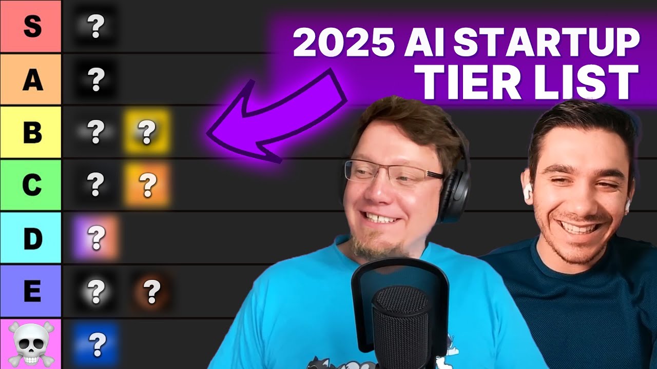 2025 AI STARTUP TIER LIST | TGT #21 - YouTube