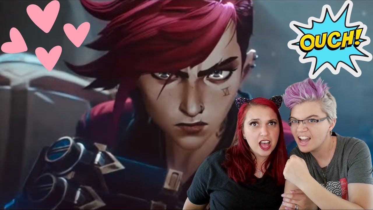 Lesbian Couple React To Vi Fight Scenes In Arcane Youtube